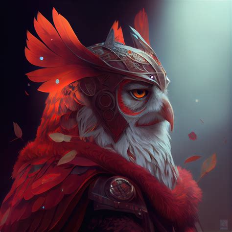 Download Ai Generated Owl Warrior Royalty Free Stock Illustration