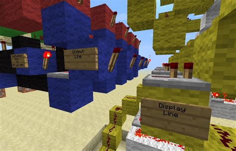 One Of A Kind Rs N Or Latch Array Sequential Life Counter Minecraft Map