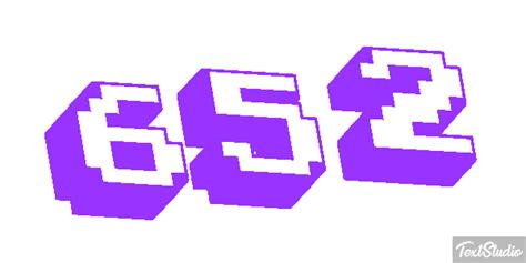 652 Number Animated  Logo Designs