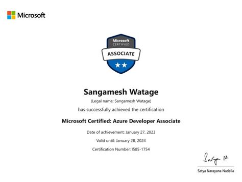 sangamesh watage on linkedin azurecertified azuredeveloper infosyscobaltenablement