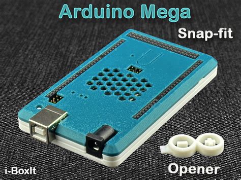 Arduino Mega Case Snap Fit By I Boxit Makerworld Download Free 3d Models