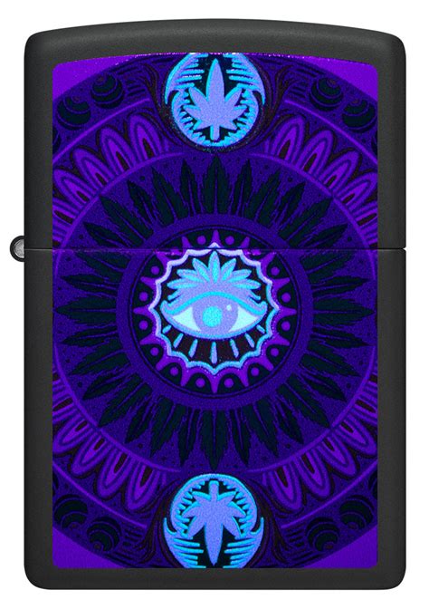 Zippo Stormaansteker Cannabis Pattern Design Zippo Netherlands