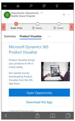Dynamics Product Visualize Update vom Juli umfasst Lösungspaket mit