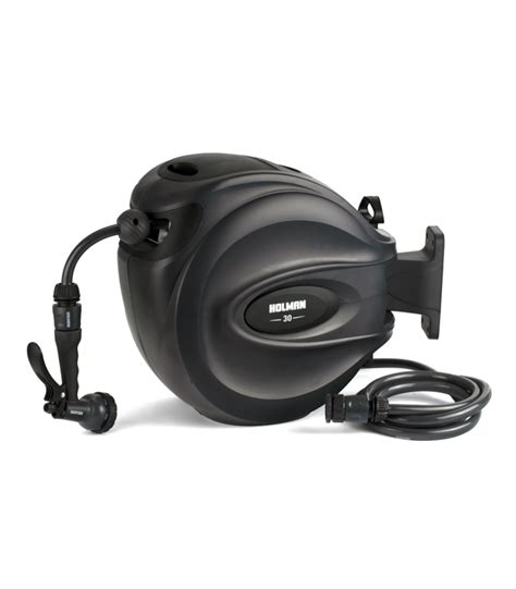 30m Retractable Hose Reel—charcoal Holman Industries