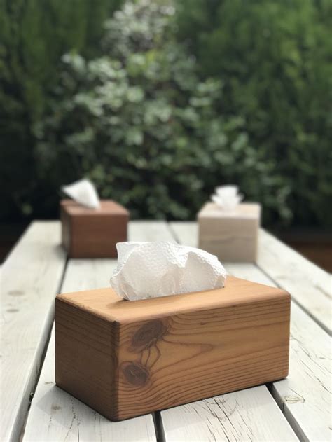 جعبه دستمال کاغذی چوبی