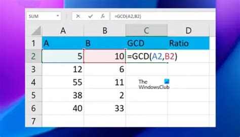 How To Calculate Ratio In Excel