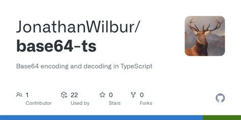 github jonathanwilbur base64 ts base64 encoding and decoding in