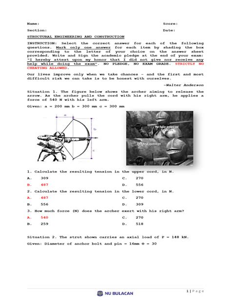 midterm exam sec pdf reinforced concrete beam structure