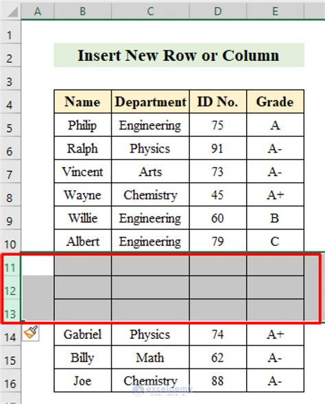 how to move cells with keyboard in excel 3 methods exceldemy