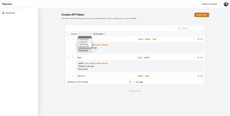 Ascending And Descending Sortable Option Overriding Options Of Sortable Columns Filament