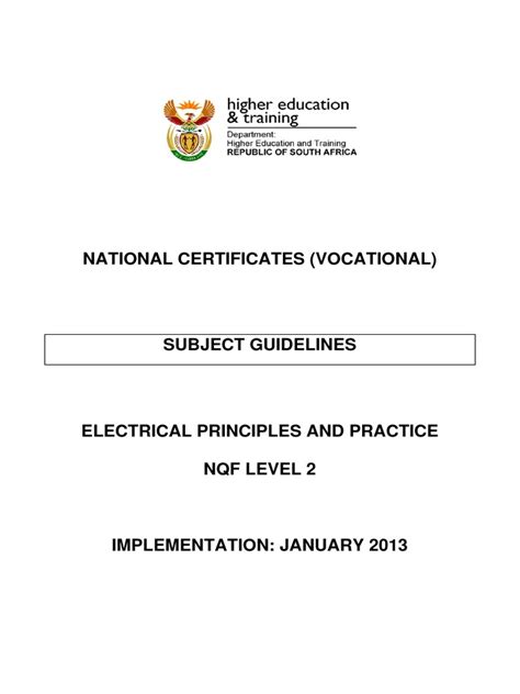Sg Electrical Principles And Practice L2 Pdf Electrical Resistance And Conductance