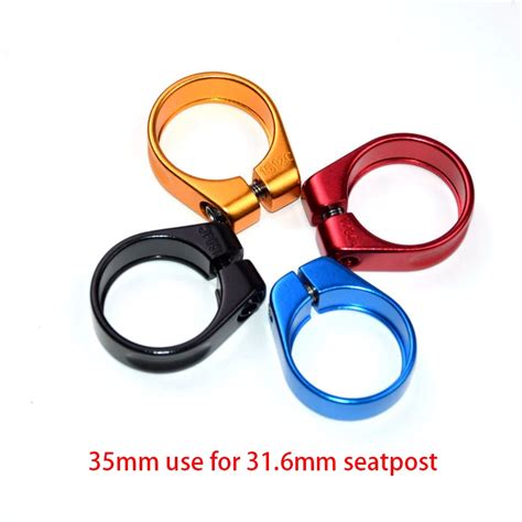 Oem 알루미늄 합금 로드 자전거 시트포스트 클램프 산악 자전거 시트 클램프 Mtb Cnc 350mm 사용 316mm 시트포스트 무료 배송 신제품clamp