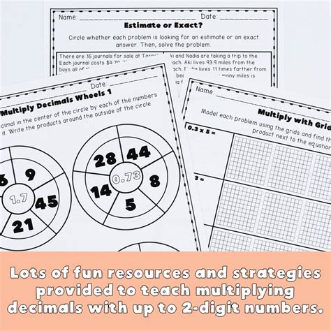 Multiplying Decimals Lessons Vestal S St Century Classroom
