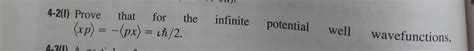 Solved For 4 2 1 Prove That The Xp Px Iħ 2