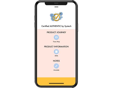 Authentification Des Produits En Temps Réel