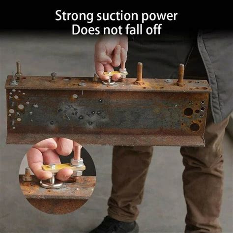 마그네틱 용접 접지 클램프 소형 자기 용접 접지 클램프 홀더 희토류 전환 가능한 자석 용접 홀더 전원 도구 부품 및 액세서리