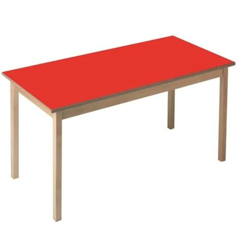 Natural Wooden Rectangular Classroom Table Classroom Table School Tables