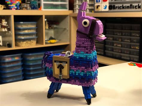 Lego Fortnite Loot Llama Cool Lego Creations Amazing Lego Creations Lego