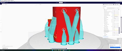 Any Way To Stop Cura Adding Supports On These Spots There Should Be