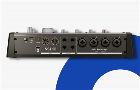 Solid State Logic Launches Ssl 12 Audio Interface Multiple High