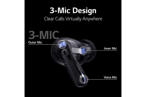 Lg Tone Free Fp Active Noise Cancelling True Wireless Bluetooth Uvnano Earbuds Tone Fp