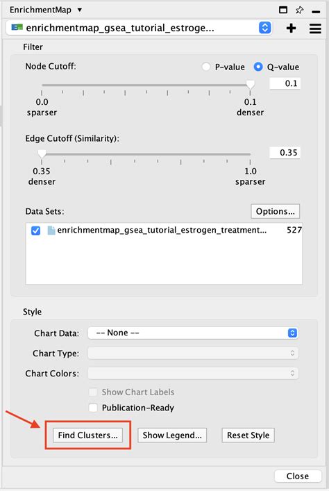 Finding Clusters With Autoannotate — Enrichmentmap 350 Documentation