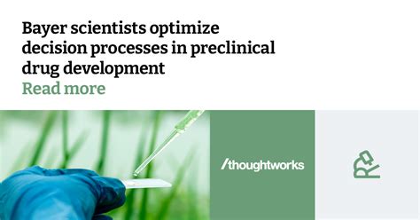 Bayer Scientists Optimize Decision Processes In Preclinical Drug