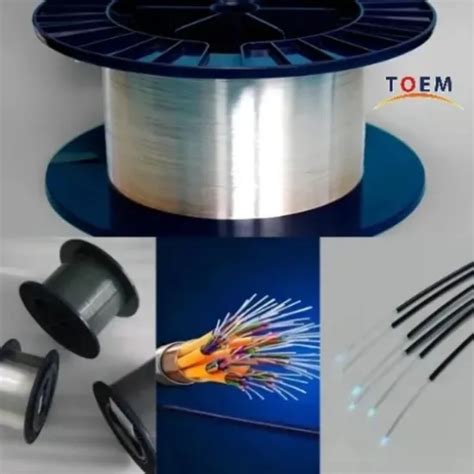 Multimode Large Core Optical Fiber Quartz Cladding Fiber Optic With PVC Sheath Multimode