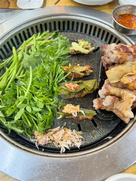 하남 미사역 근처 맛집 미사 삼겹살 맛집 맛찬들왕소금구이” 네이버 블로그