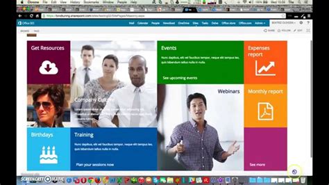 BindTuning SharePoint Tiles WebPart Preview YouTube