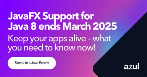 Cto Abid Maqbool On Linkedin End Of Support For Javafx On Java Se 8