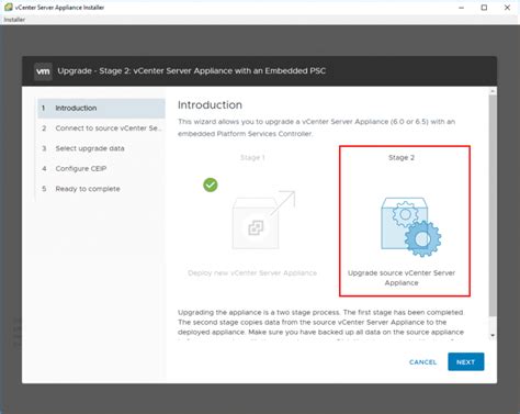 Upgrading To Vmware Vcenter Server Vcsa 67 Virtualization Howto