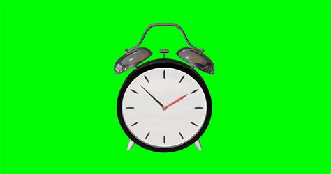 8 Intro Animations Of 3d Alarm Clock With Stock Motion Graphics Sbv