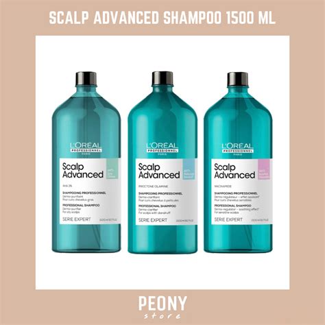 Jual Loreal Scalp Advanced Shampoo 1500 Ml Shopee Indonesia