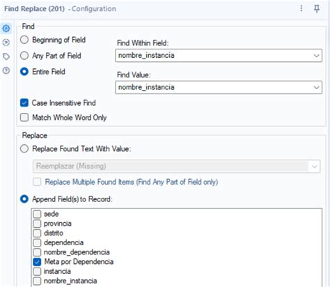 defect find replace tool issue on upgrade alteryx community