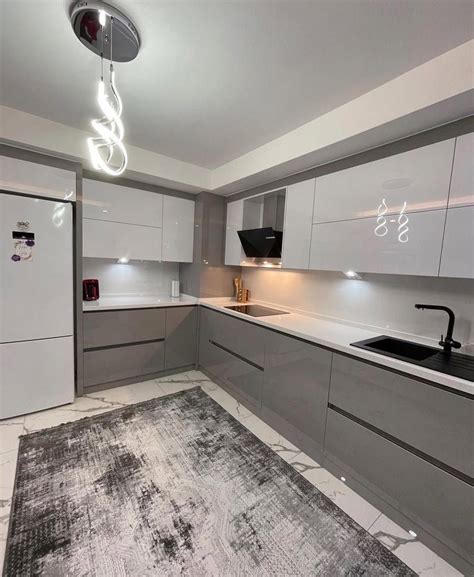 کابینت مدرن دستگیره مخفی