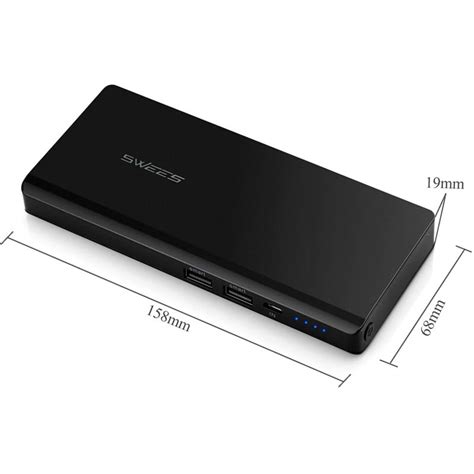 Swees Mah High Capacity Power Bank Dual Usb Port With Powerful A Output Thatone Uk