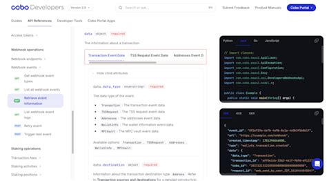Webhook Event Types And Data Types Developer Hub