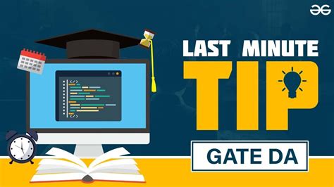 Last Minute Tips Gate Da Exam Gate 2024 Geeksforgeeks Youtube