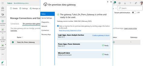 Use On Premise Gateway In Fabric And Copy Data From On Prem To Azure Fabric