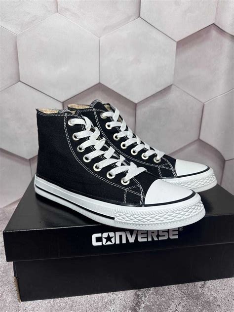 Converse All Star Chuck Taylor Конверси чорно білі вісокі унісекс 999 грн Кеди Дніпро на Olx