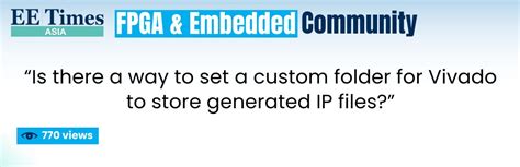 Embeddedsystems Vivado Fpga Tclscripting Designautomation Ee