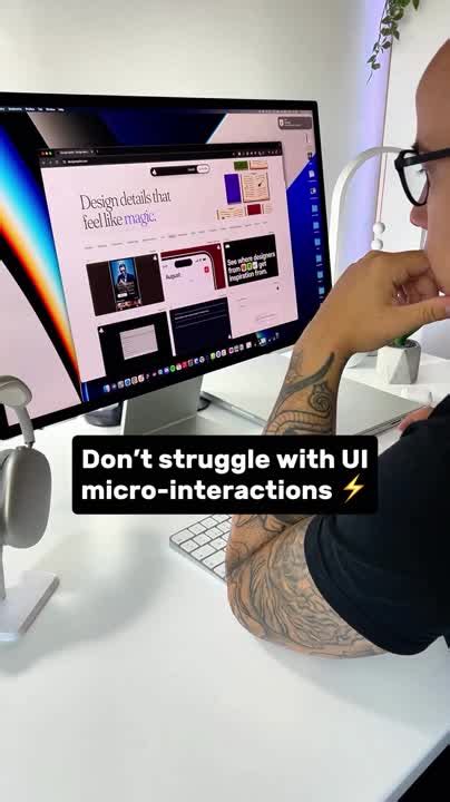 Ali Samran On Linkedin Dont Struggle With Designing Micro Animations For Your Ui Designs ⚡️