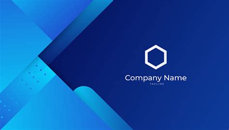 현대 창조적이고 깨끗한 블루 명함 디자인 템플릿 트렌디 한 단순한 추상 기하학적 세련된 웨이브 라인이있는 고급 우아한 명함 디자인 배경 벡터 일러스트 레이 션 0명에 대한