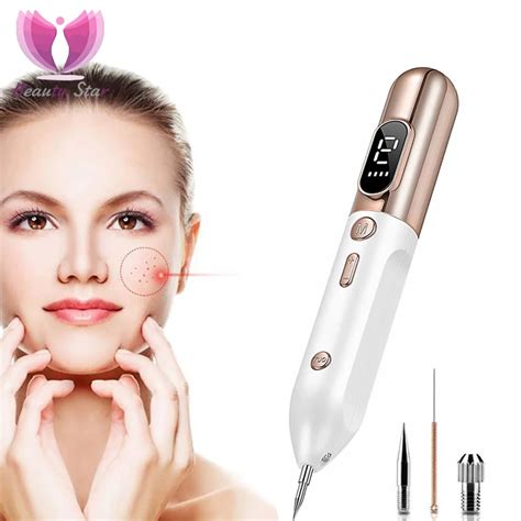 9 단계 레이저 플라즈마 펜 얼굴 피부 다크 스팟 리무버 두더지 문신 제거 기계 얼굴 주근깨 태그 사마귀 제거 뷰티 케어스킨 케어 도구 Aliexpress