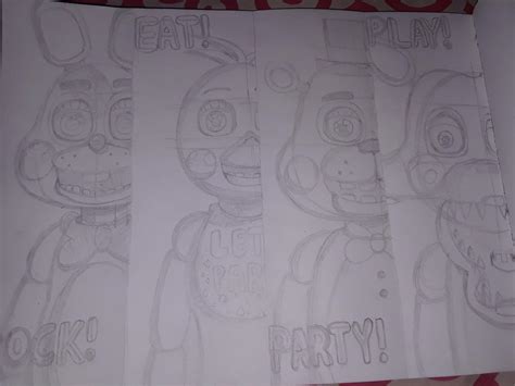 Фнаф секьюрити брич рисунки