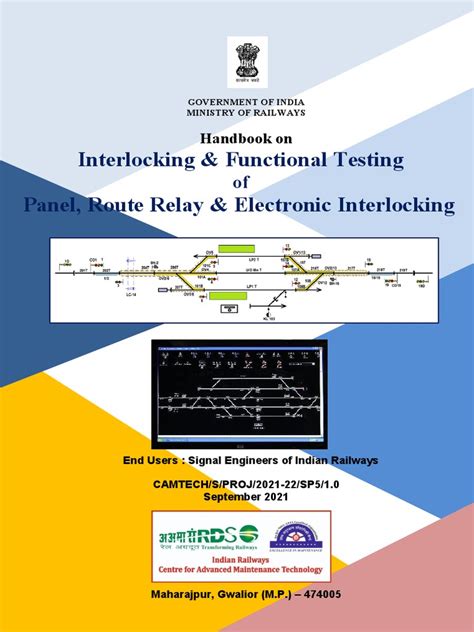 Handbook On Interlocking And Functional Testing Of Pi Rri Ei September 2021 Pdf Relay