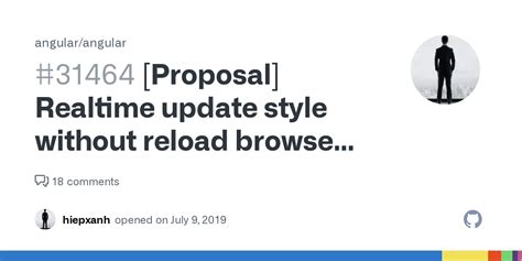 Proposal Realtime Update Style Without Reload Browser Or Rebuild Or Save File Need Help
