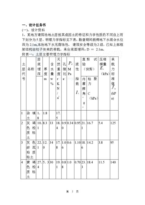 桩基础设计计算书 电气计算实例 土木在线