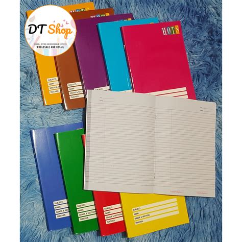 Dtshop Notebook Per Box 200 Pcs Writing Composition Spiral Yarn Shopee Philippines